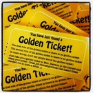 Golden Ticket., Teacher Idea