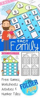 Fact Family Houses., Teacher Idea