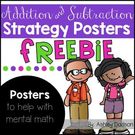 Addition Subtraction Strategy Posters., Teacher Idea