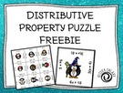 Distributive Property Puzzle., Teacher Idea
