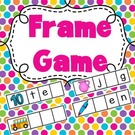 Frame Phonics Spelling Game., Teacher Idea