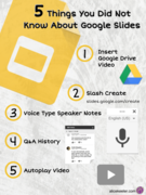 5 Things About Google Slides You Did Not Know., Teacher Idea